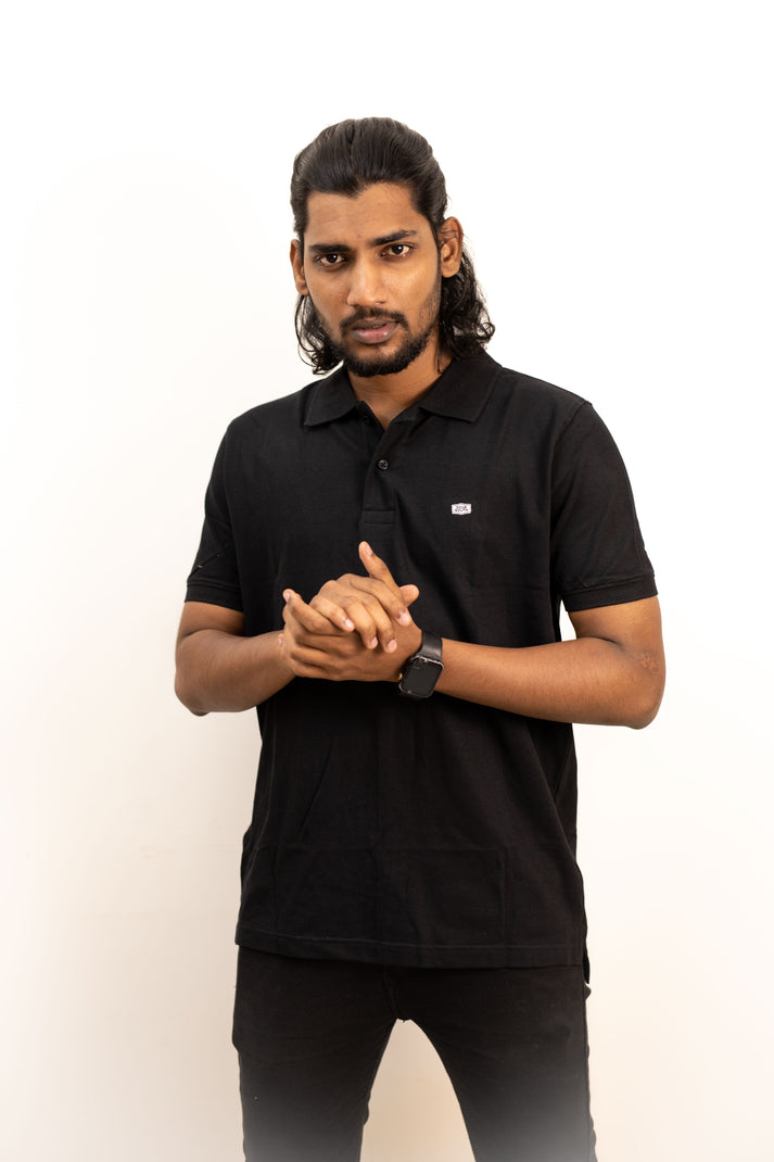 Plain Half Hand Premium Collared Tshirt – RoarSouth